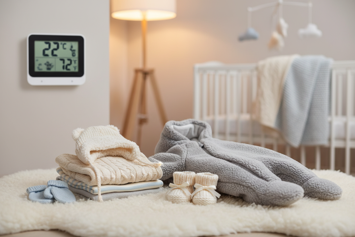 Newborn Winter Checklist: Clothes, Layers & Home Temperature Guide ...
