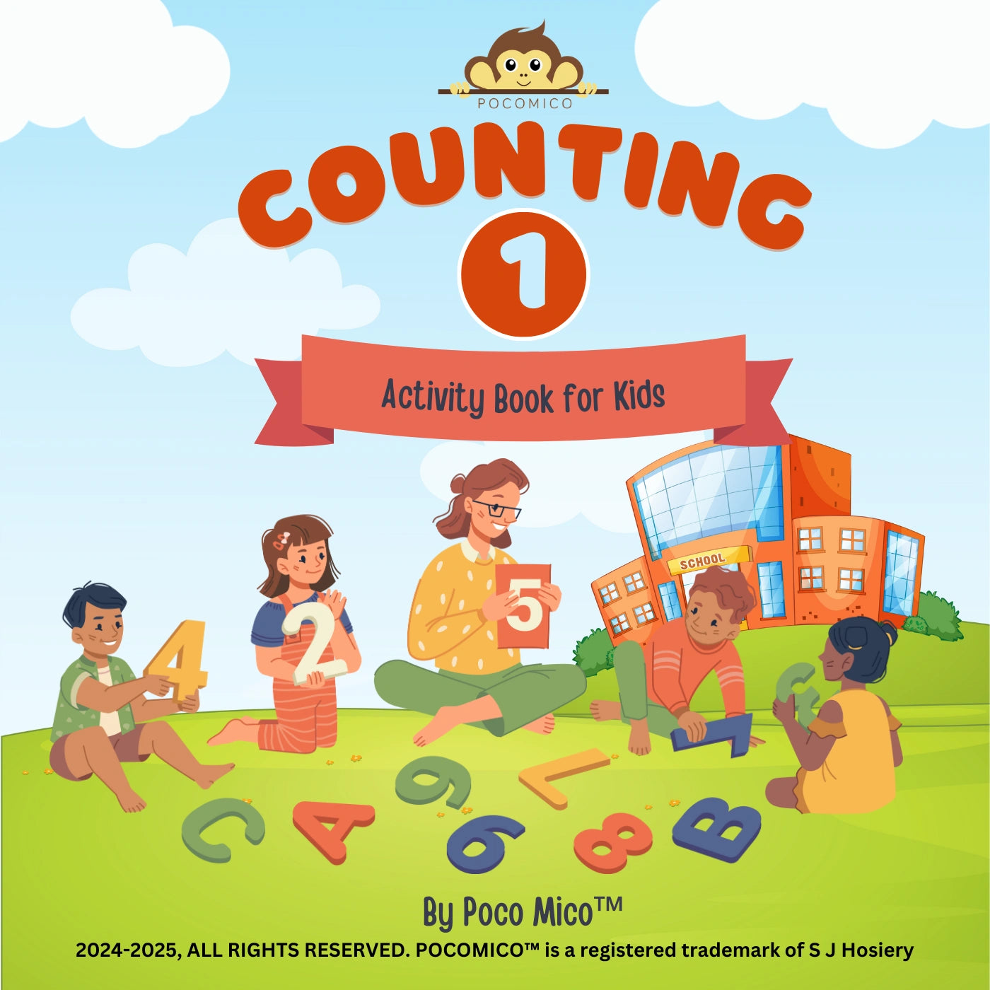 Counting Activity Book for Kids – POCOMICO