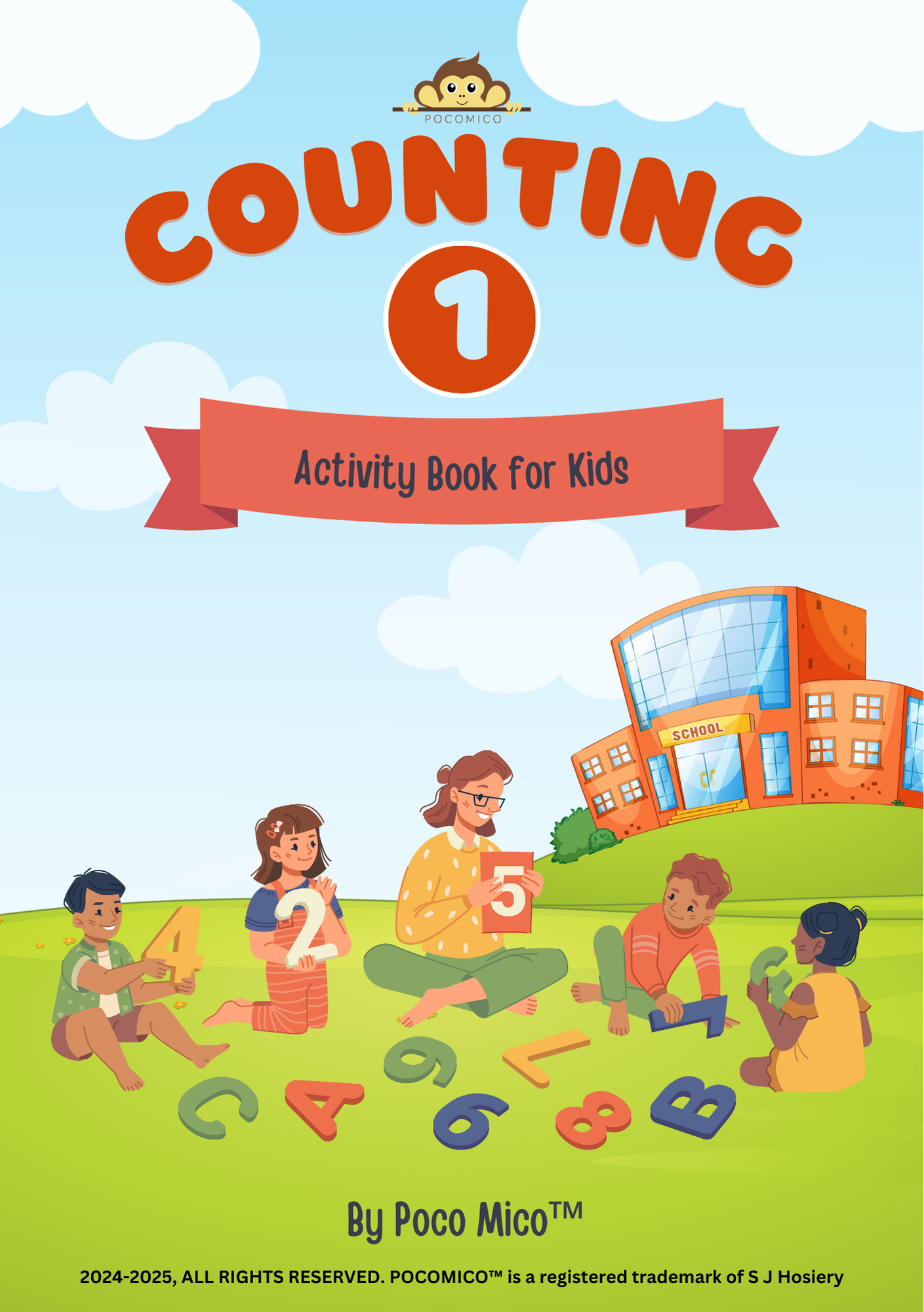 Counting Activity Book for Kids – Poco Mico